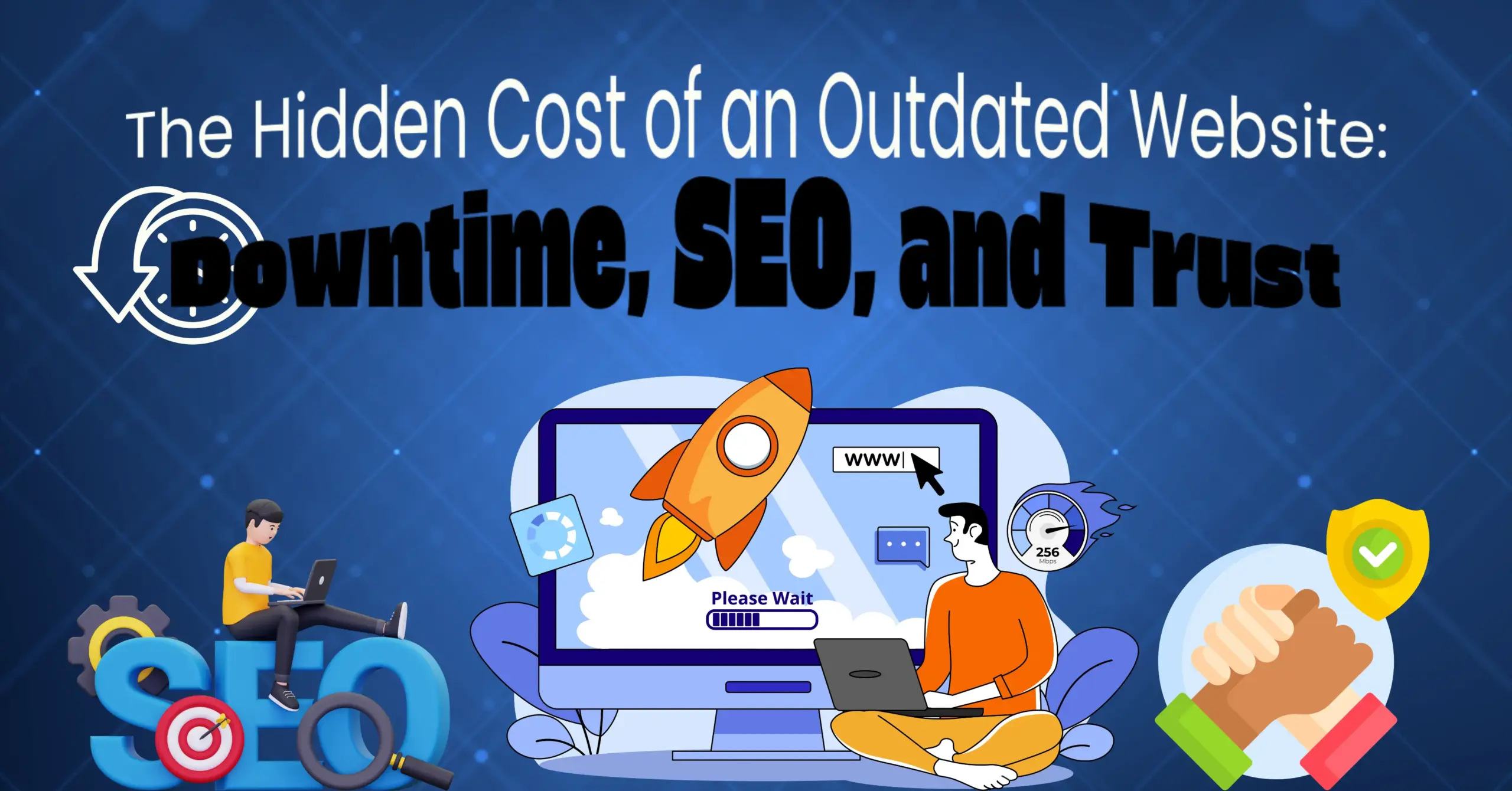 The Hidden Cost of an Outdated Website: Downtime, SEO, and Trust – Deuglo