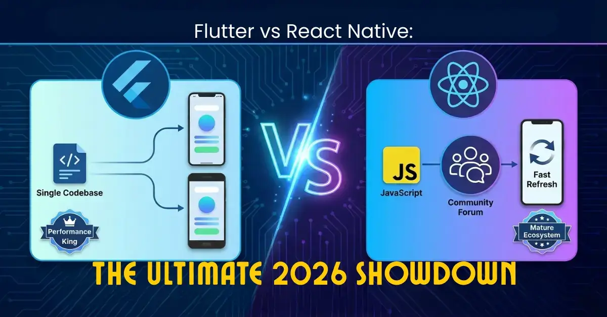 Flutter vs React Native: The Ultimate 2026 Showdown – Deuglo